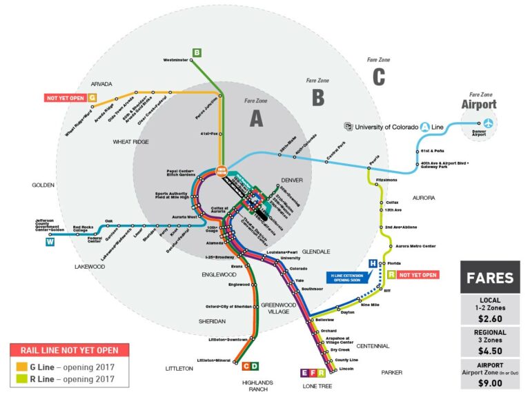 Map Vault - Greater Denver Transit