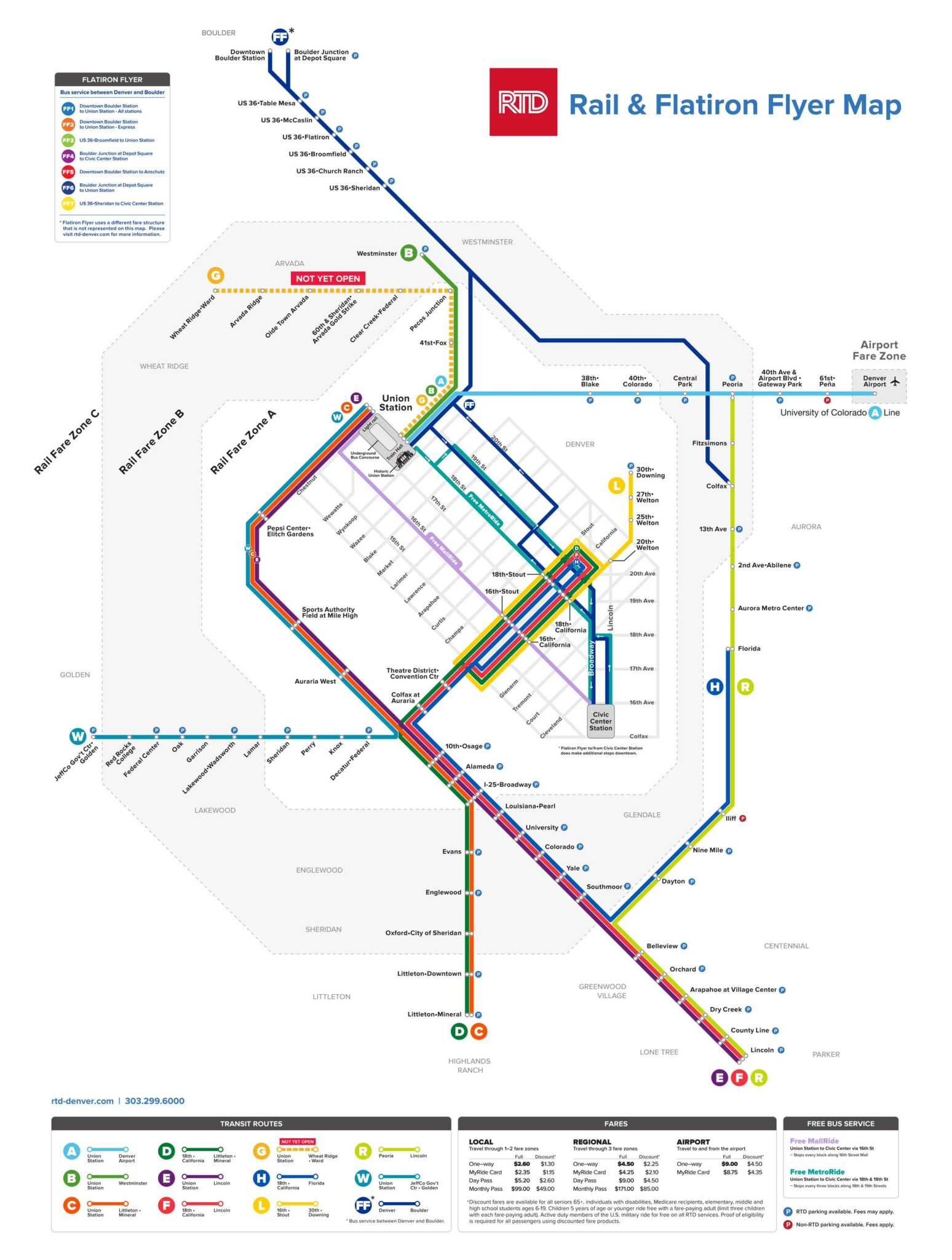 Map Vault - Greater Denver Transit