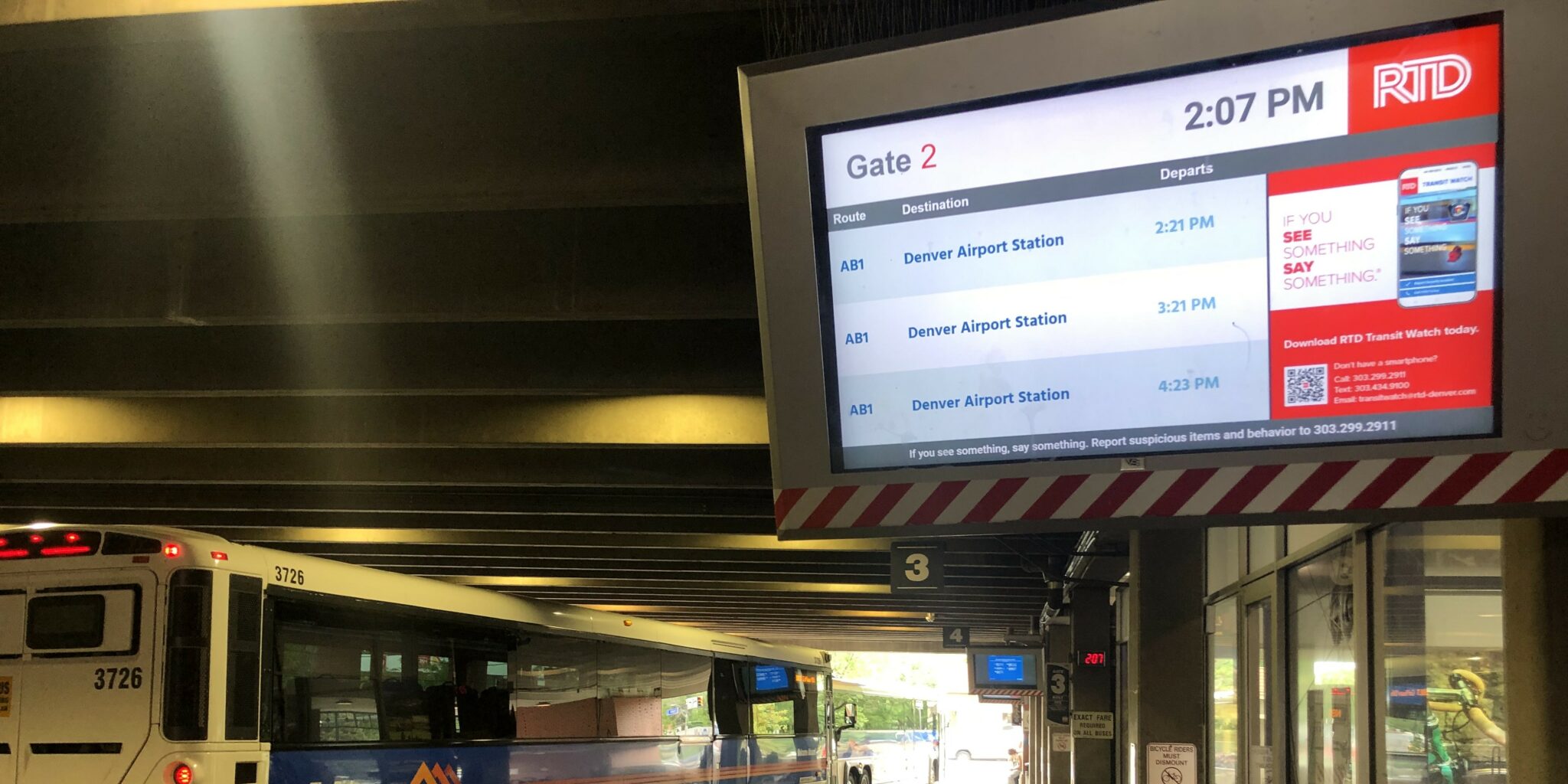 RTD Commuter Rail Displays - Greater Denver Transit