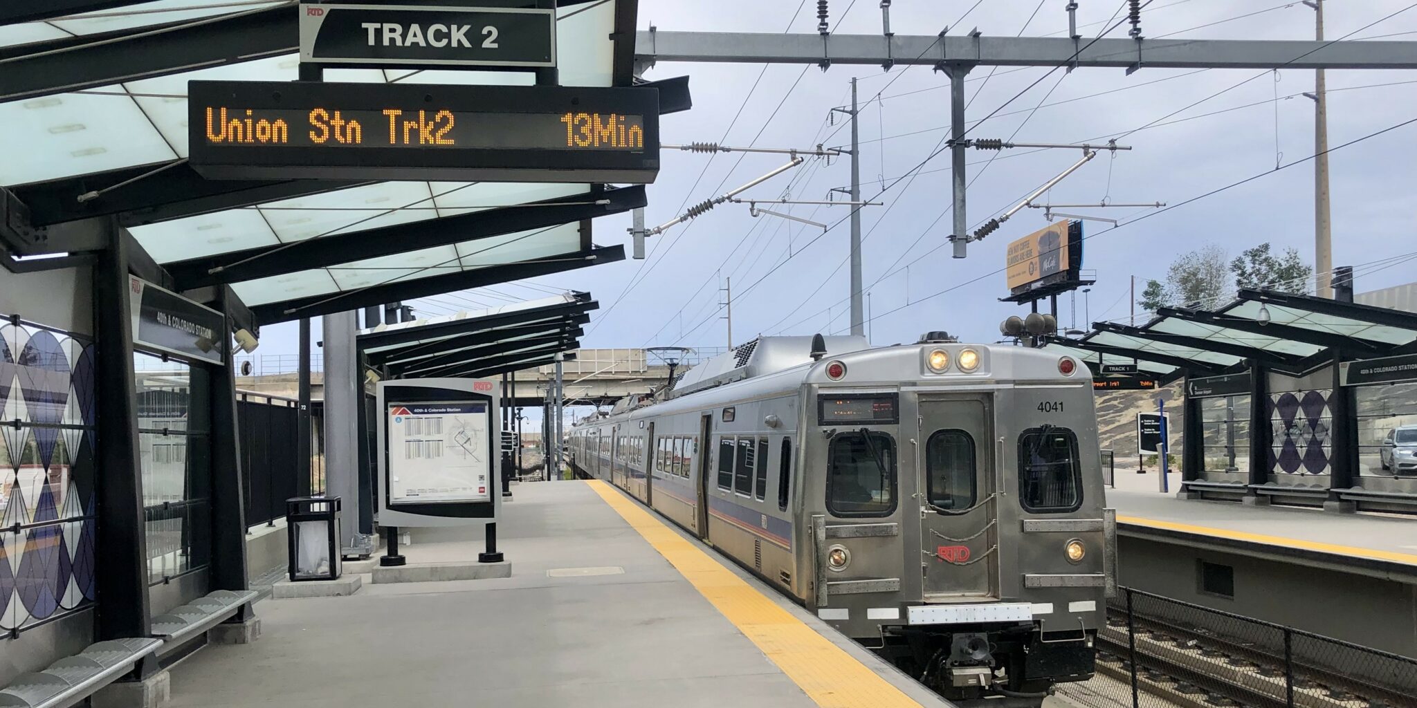 RTD Commuter Rail Displays - Greater Denver Transit