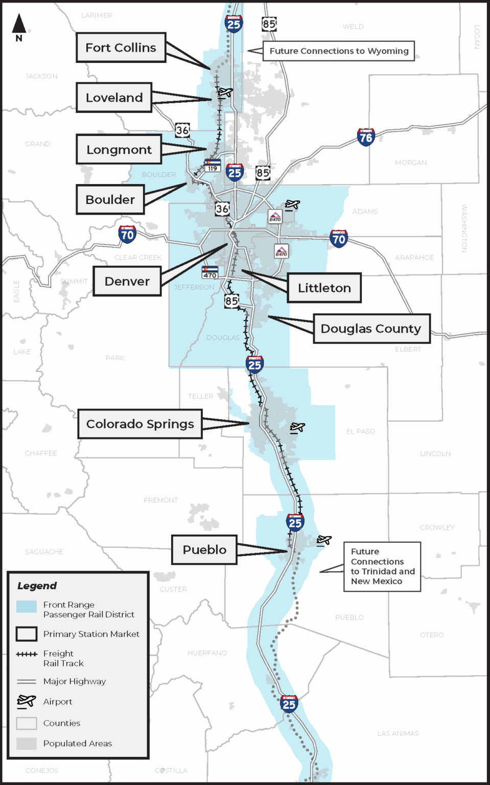 Front Range Passenger Rail - Greater Denver Transit