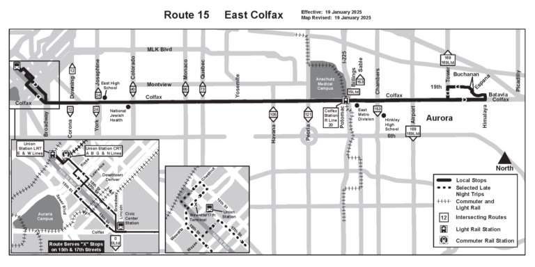 Route 15 – East Colfax Avenue - Greater Denver Transit