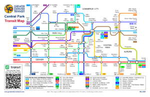 Central Park Transit Map - Greater Denver Transit